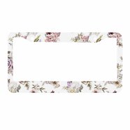 Wolf Howling At The Moon License Plate Tag Frame, Multiple Colors ...