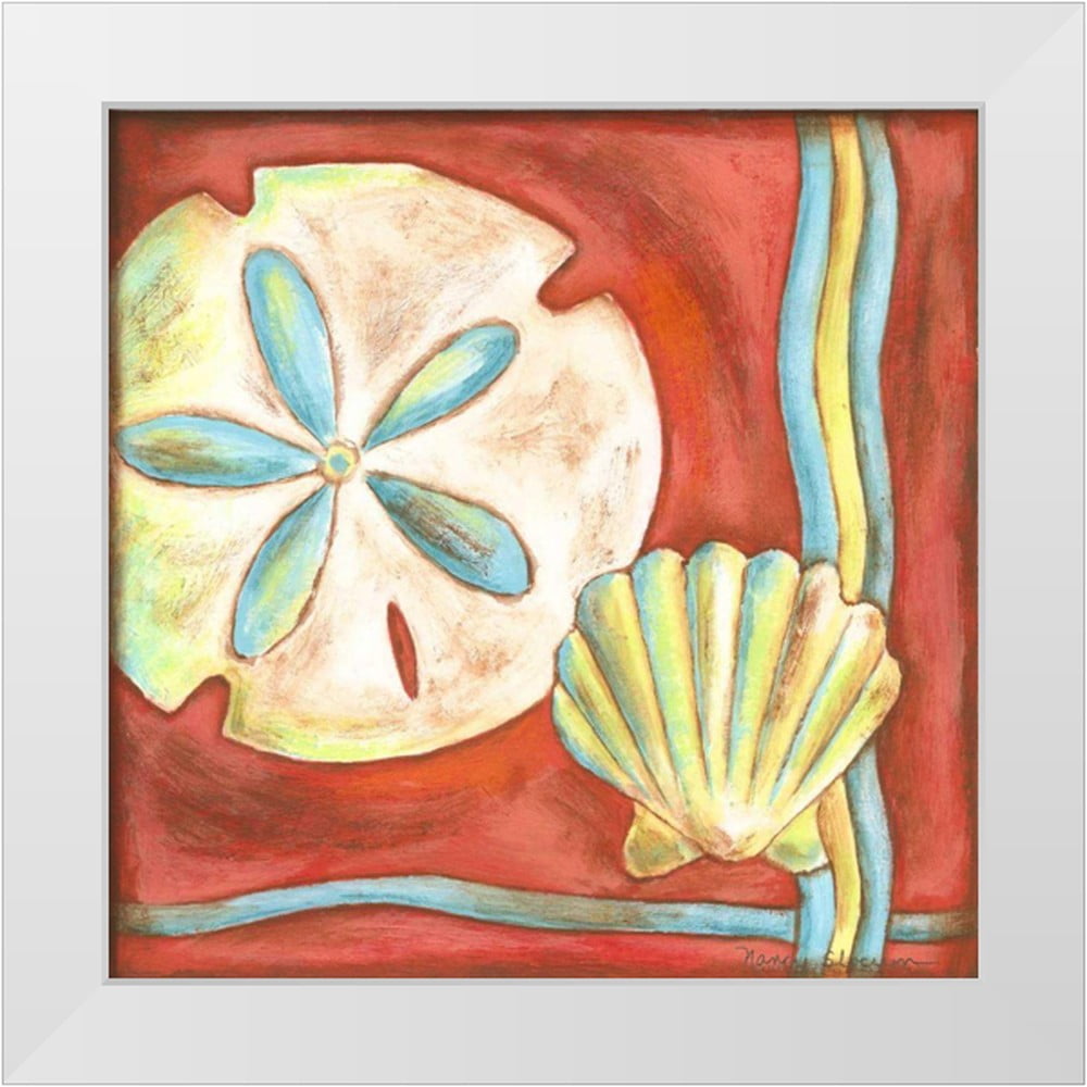 Slocum, Nancy 20x20 White Modern Wood Framed Museum Art Print Titled ...