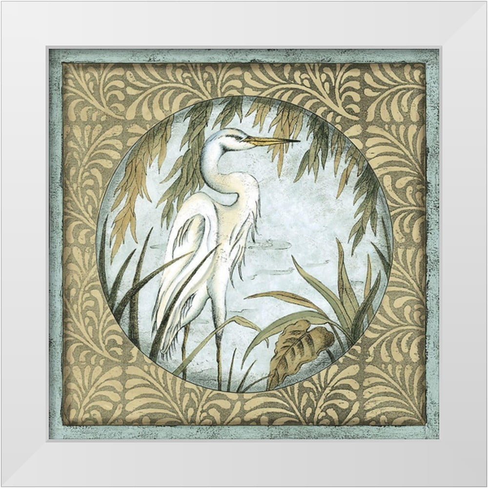 Slocum, Nancy 26x26 White Modern Wood Framed Museum Art Print Titled ...