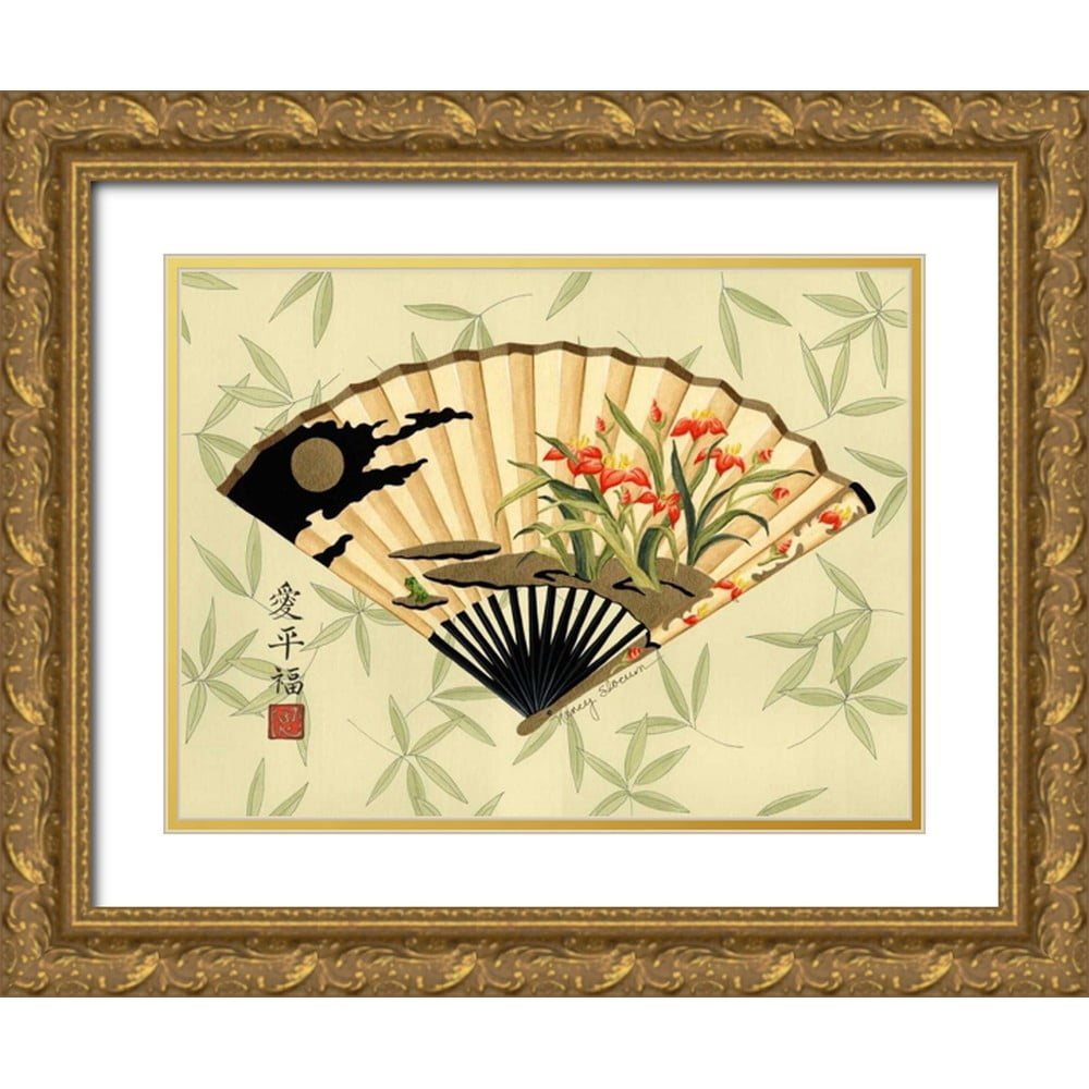 Slocum, Nancy 32x25 Gold Ornate Wood Framed with Double Matting Museum ...