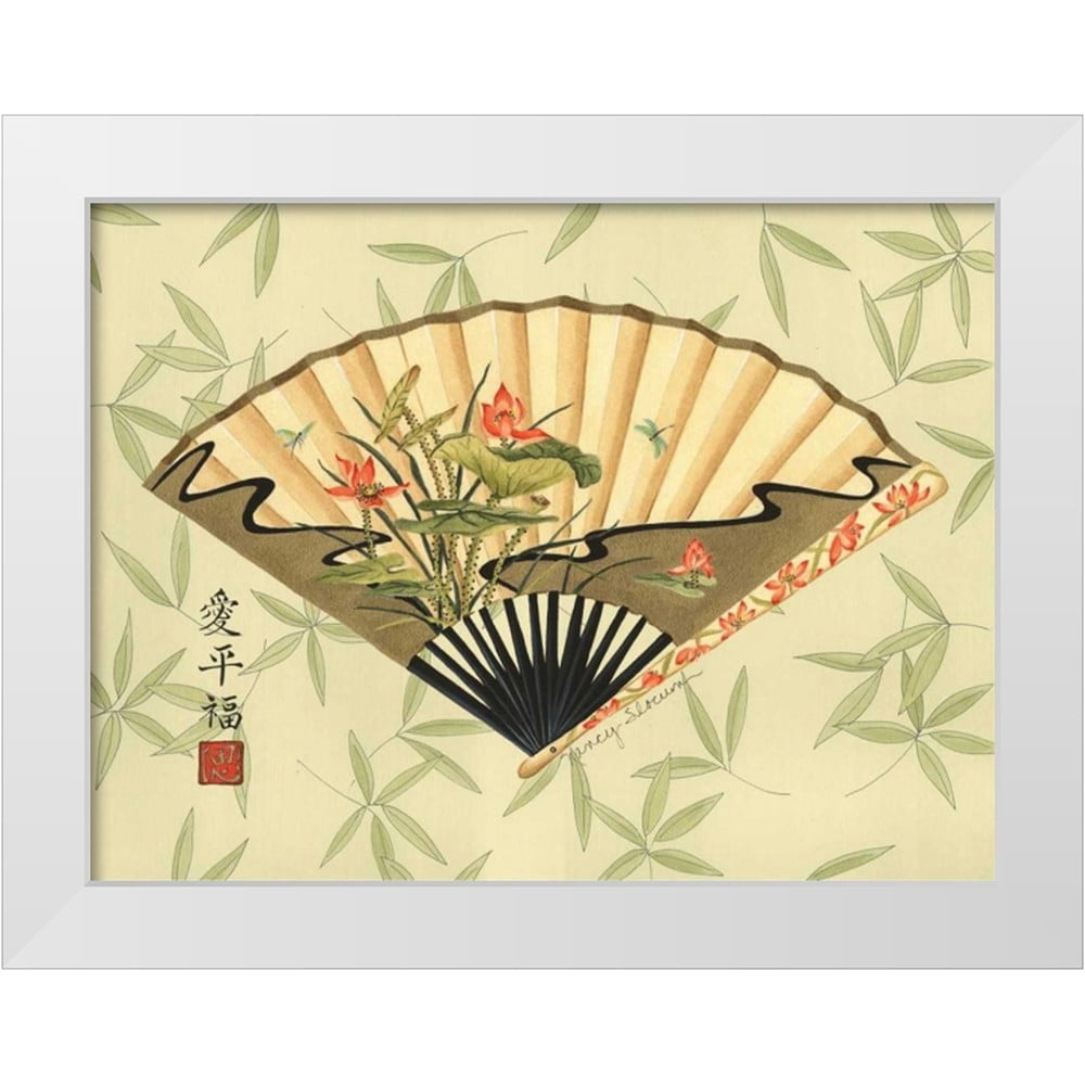 Slocum, Nancy 32x25 White Modern Wood Framed Museum Art Print Titled ...