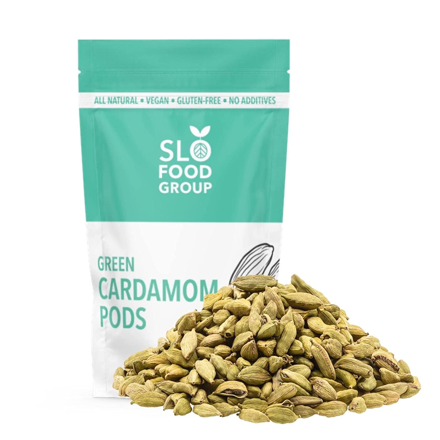 Slofoodgroup 16 oz Fancy Jumbo Green Cardamom Pods - Aromatic Spice for ...