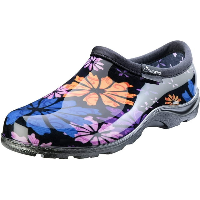 Sloggers Waterproof Garden Shoe for Women - Outdoor Slip On Rain and ...