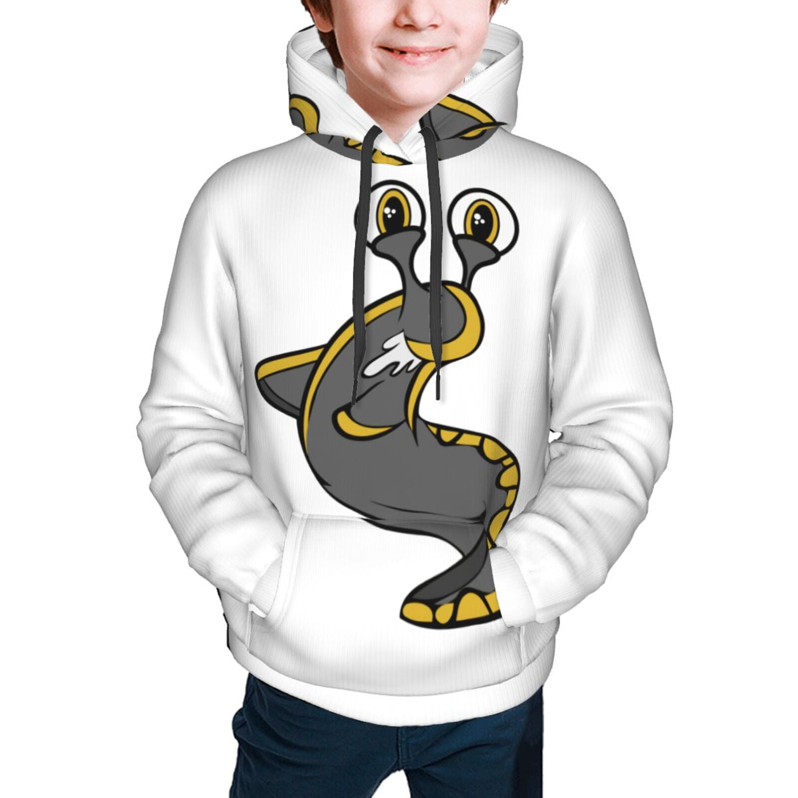 Slogoman Boys Sweatshirt Casual Pullover Tops with Pocket Hoodie Girls ...