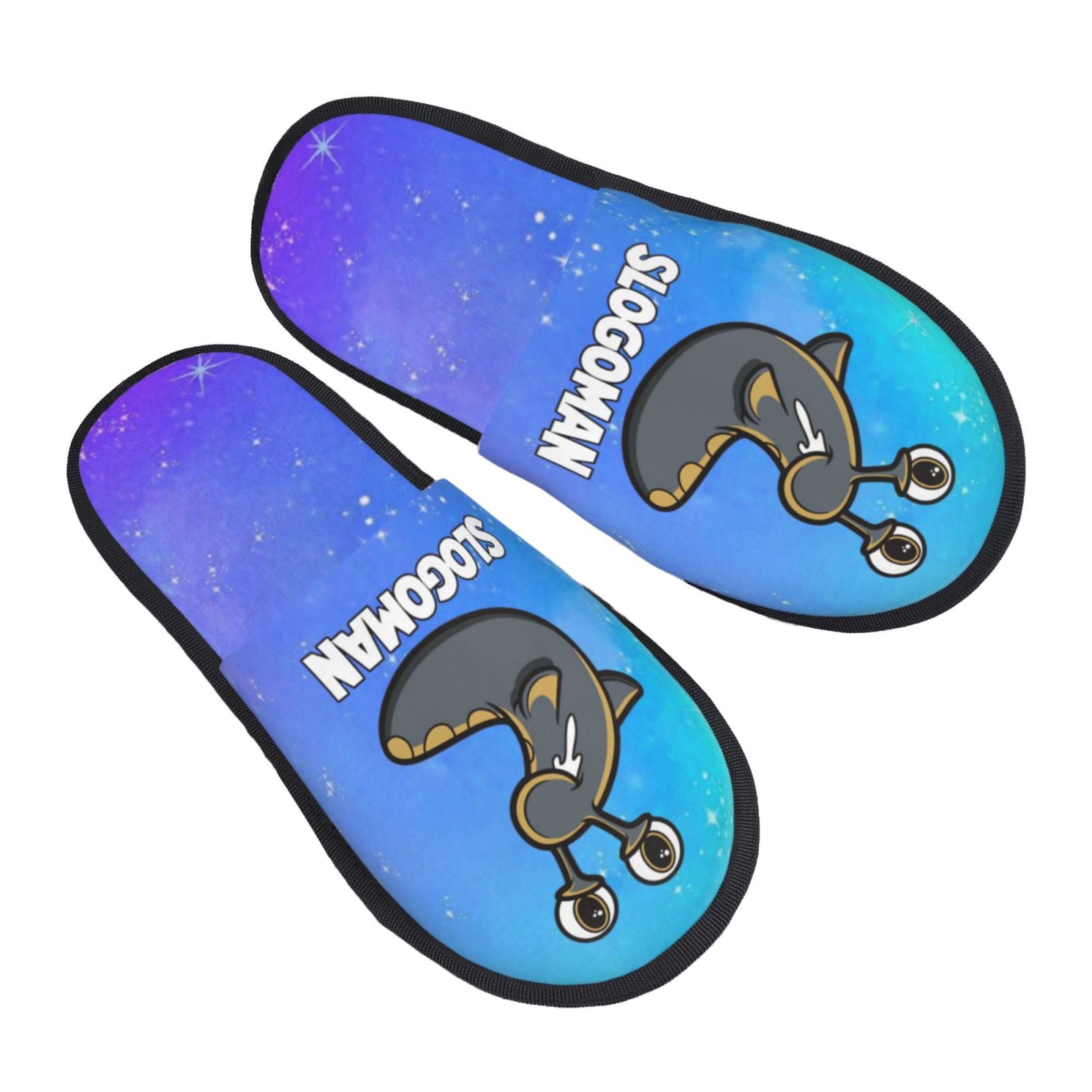 Slogoman Furry Slippers For Men Women Fuzzy House Slippers Winter Anti ...