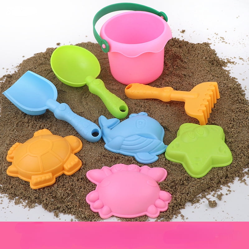 Sloosh Beach Sand Shovels for Kids - Shovels Colorful Scoops Travel ...