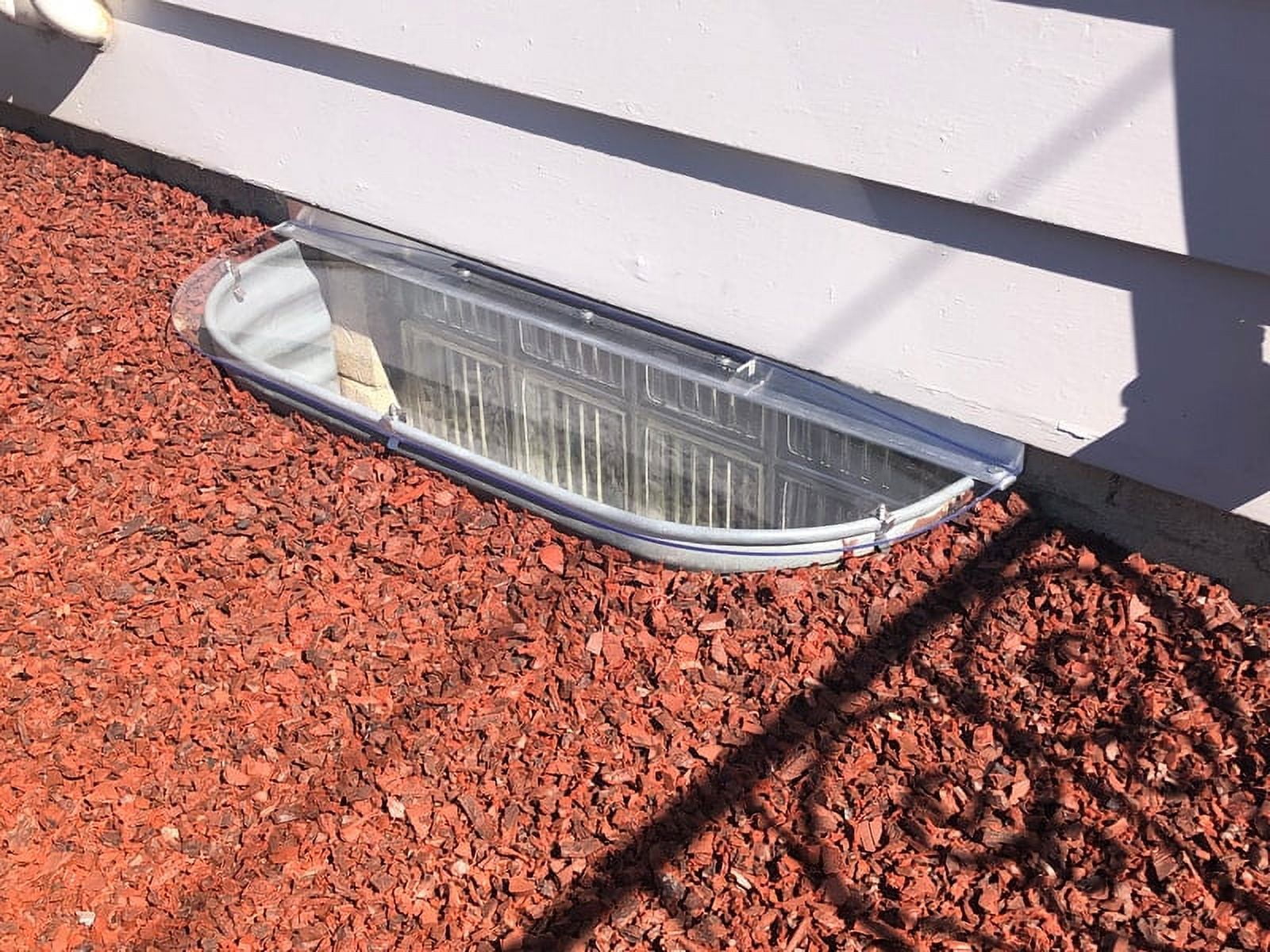Sloped Elongated Window Well Cover (42"W x 14"L) - Walmart.com