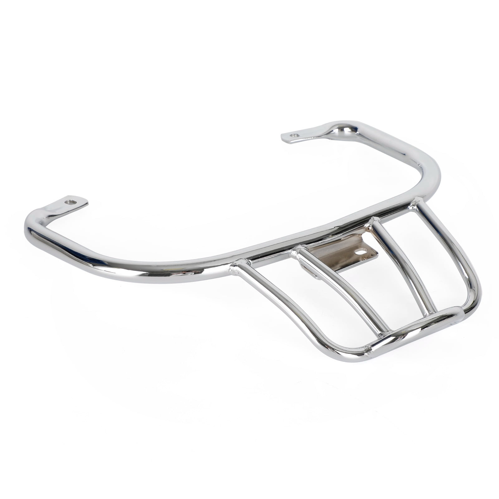 Sloped Rear Rack Carrier Pannier Chrome For Vespa GTS250 GTS300 GTV300 ...