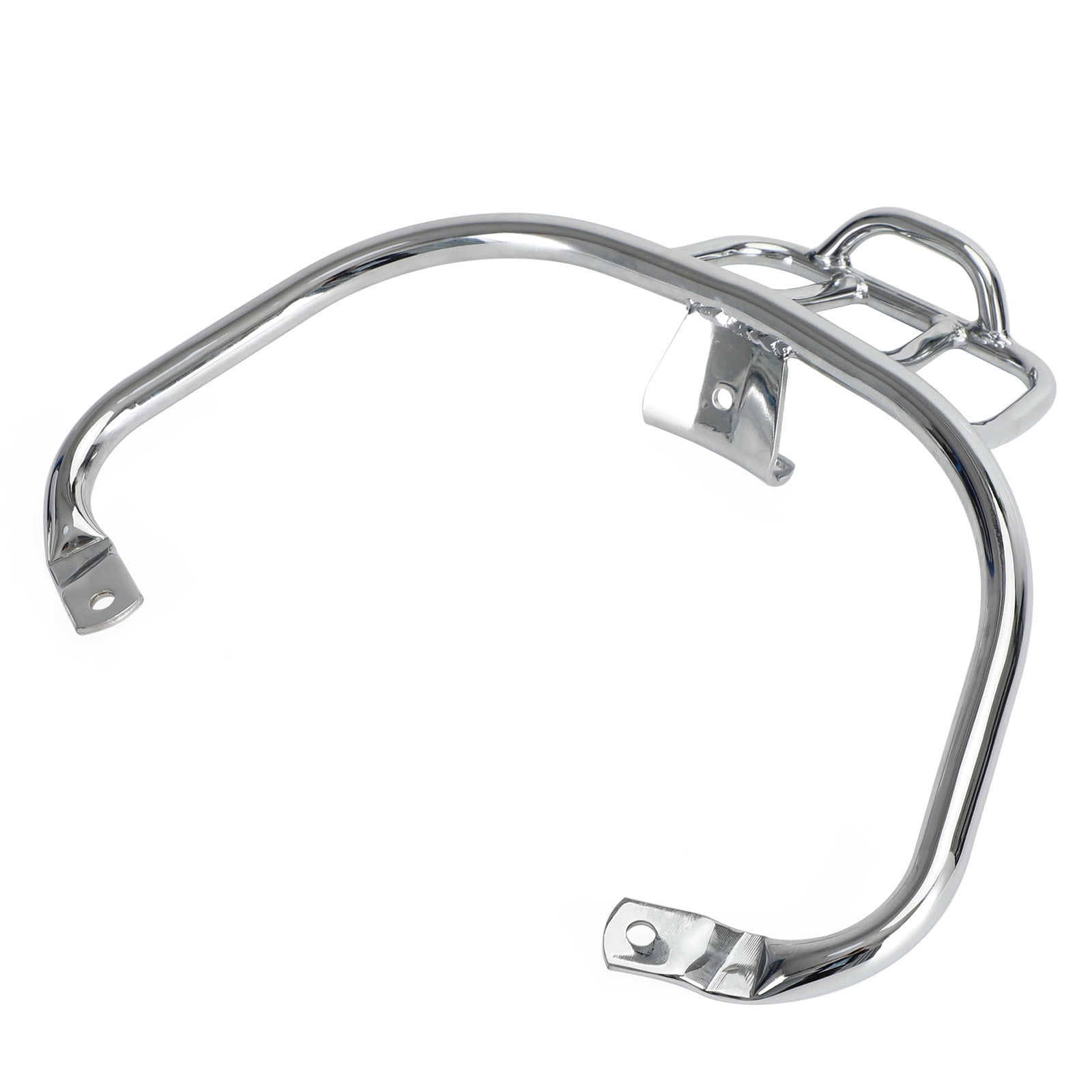 Sloped Rear Rack Carrier Pannier Chrome For Vespa Sprint Primavera 50 ...