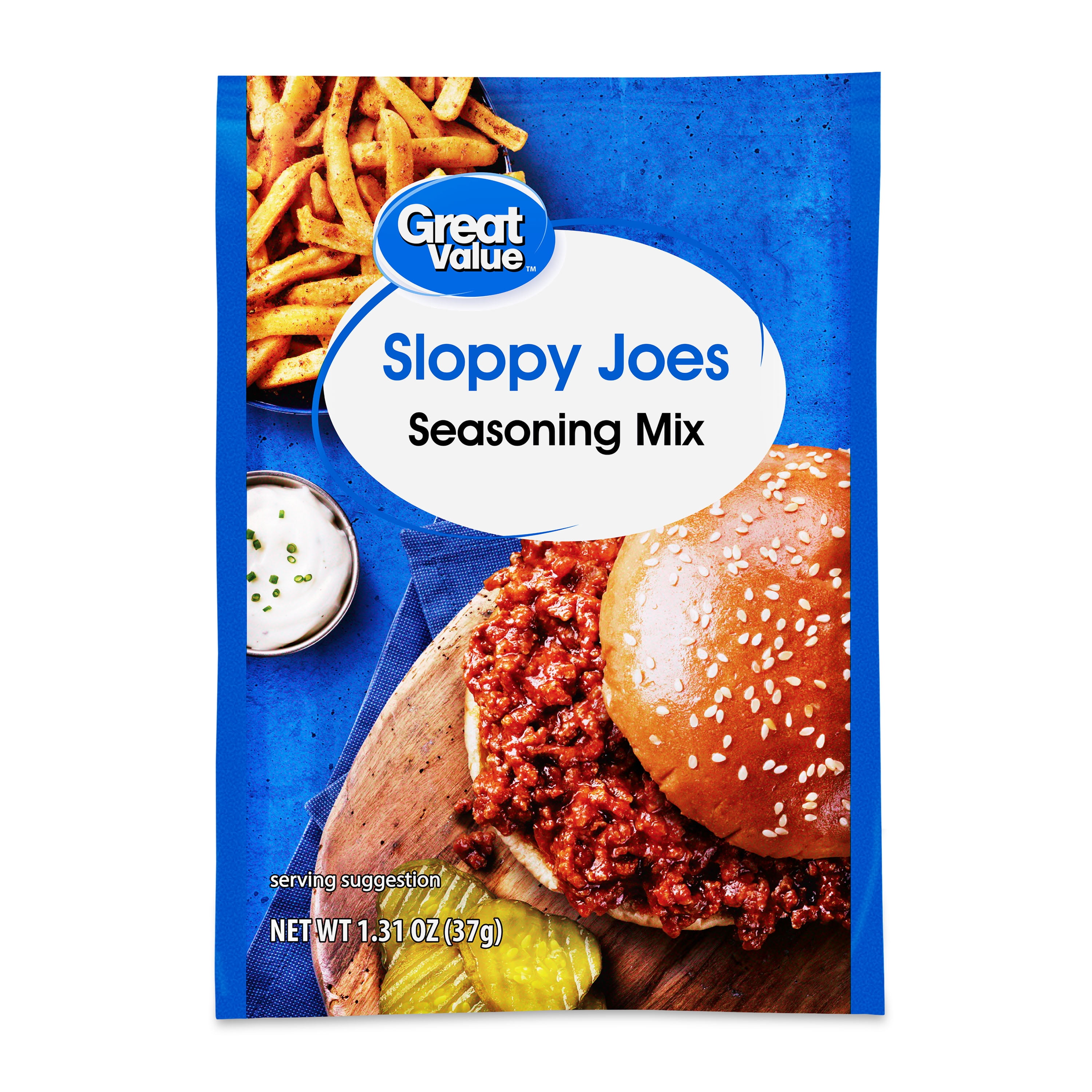 Great Value Sloppy Joes Seasoning Mix, 1.31 oz - Walmart.com