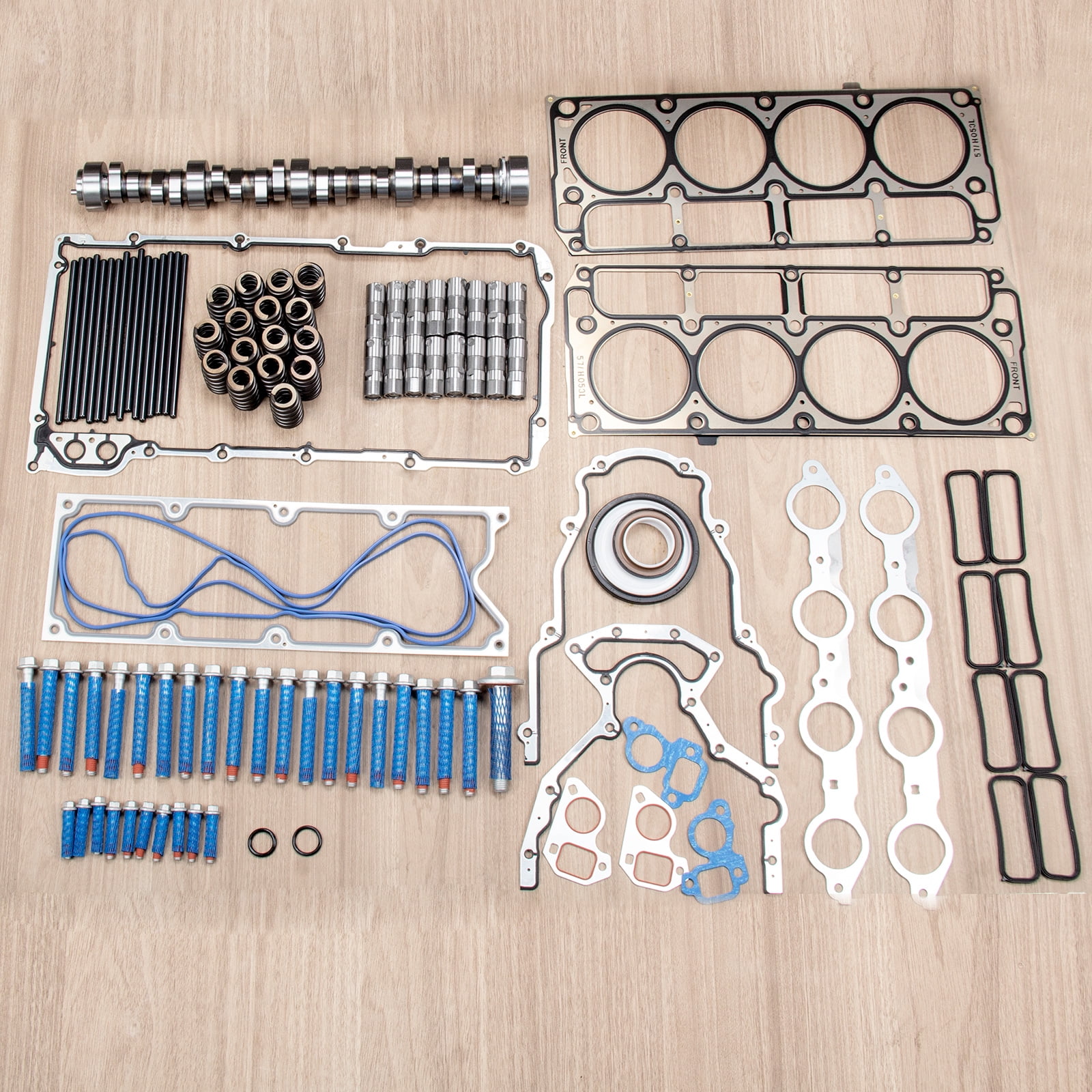 Sloppy Stage 2 Camshaft Lifters Kit, Pushrods For 93-97 GM LT1 305-350 ...
