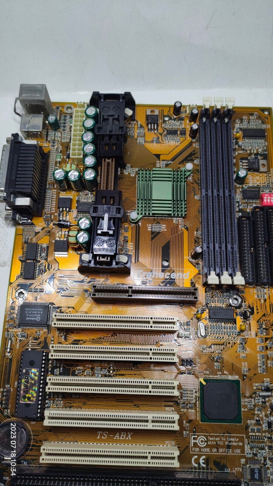Slot 1 atx motherboard transcend ts-abx, 2x isa, 5x pci - Walmart.com