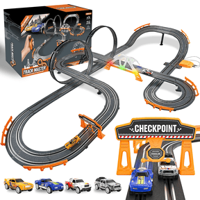 Smartoon Kids Race Track Set, Anti Gravity Race Track With 360 ...