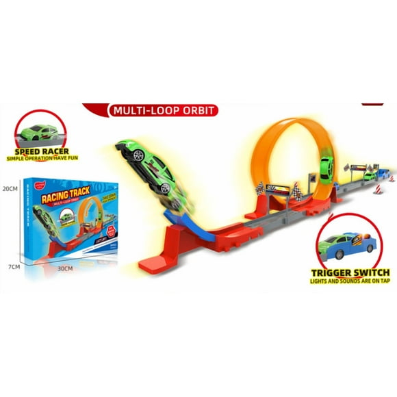 Electric Slot Car Race Track Sets