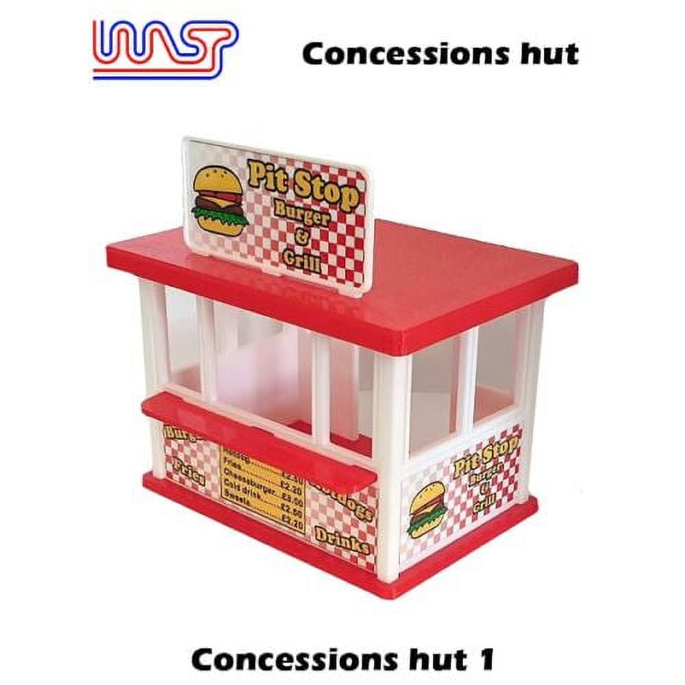 Slot Car Scenery Track Side Concessions Hut 1 New 1:32 Scale WASP - Walmart Business Supplies