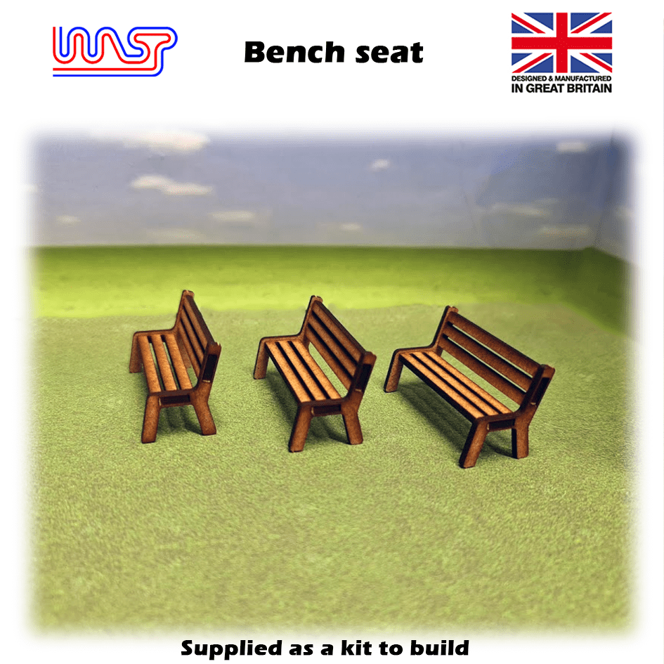 Slot Car Trackside Scenery 3 Pack Bench Seats 1:32 Scale WASP - Walmart.com