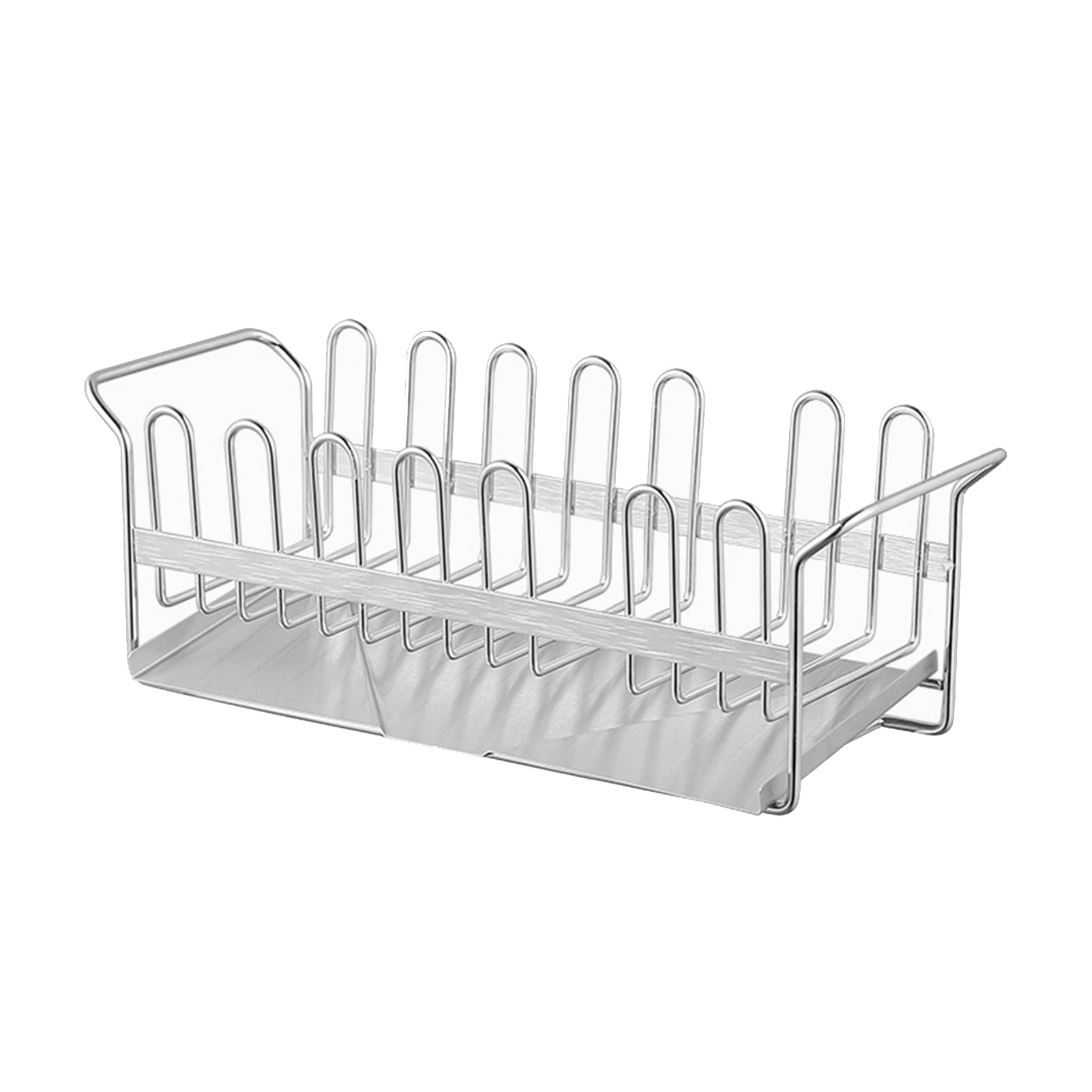 Slot Design Detachable Drain Rack with Drip Tray Anti-rust Stainless ...