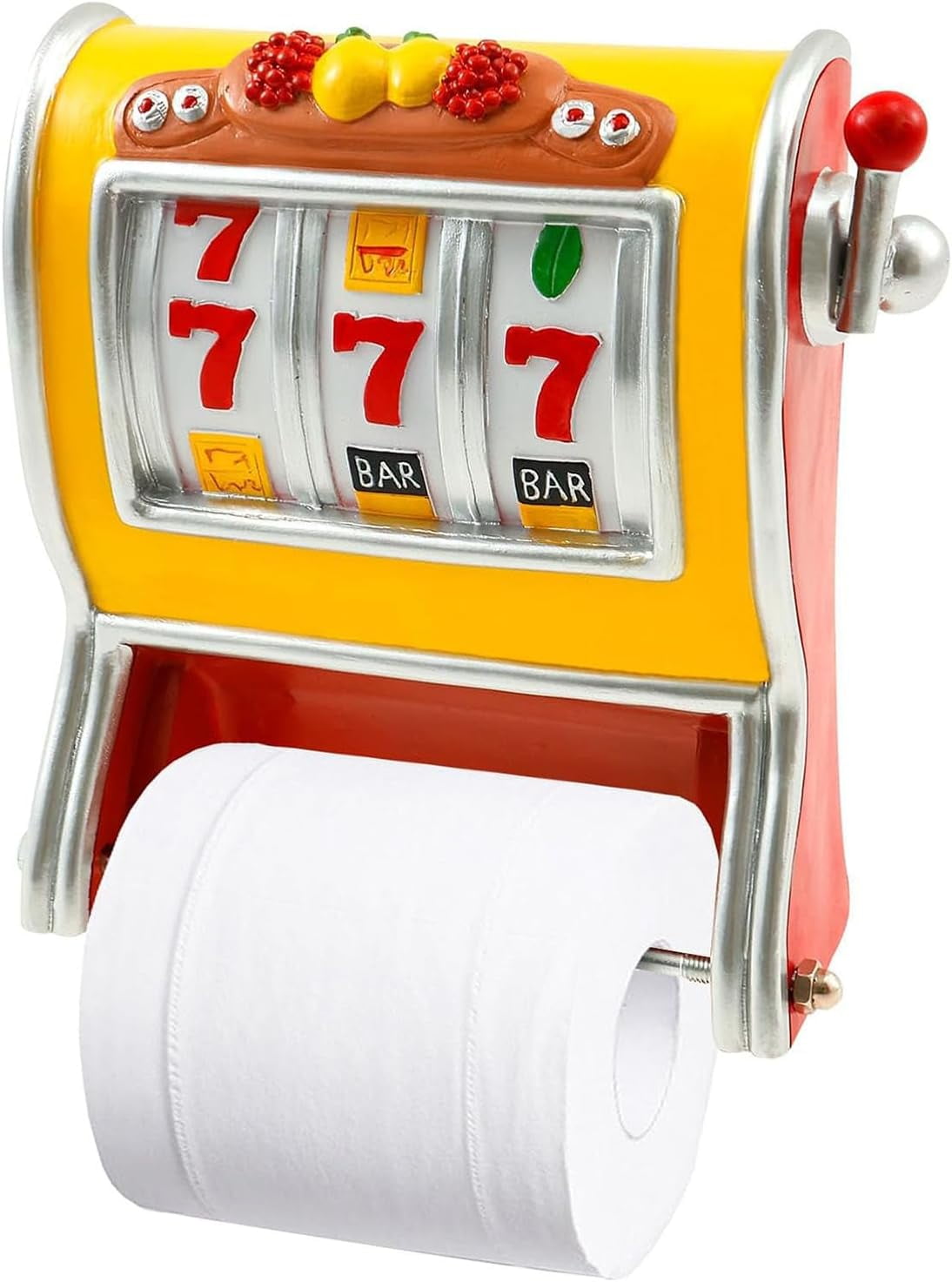Slot Machine Toilet Paper Holder, Wall Mount Toilet Paper Holder, Retro ...