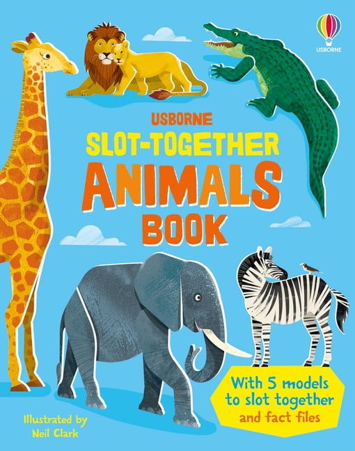 Slot-Together Slot-Together Animals, (Board Book) - Walmart.com