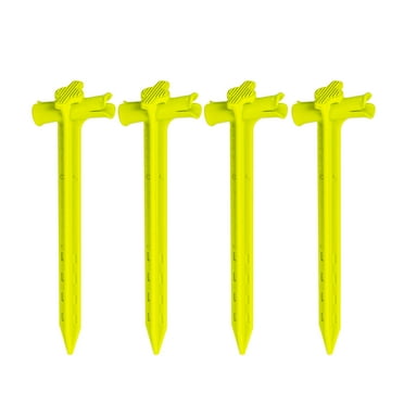 "Eurmax Heavy Duty Steel Tent Stakes, 12"" Canopy Pegs for Outdoor Use ...