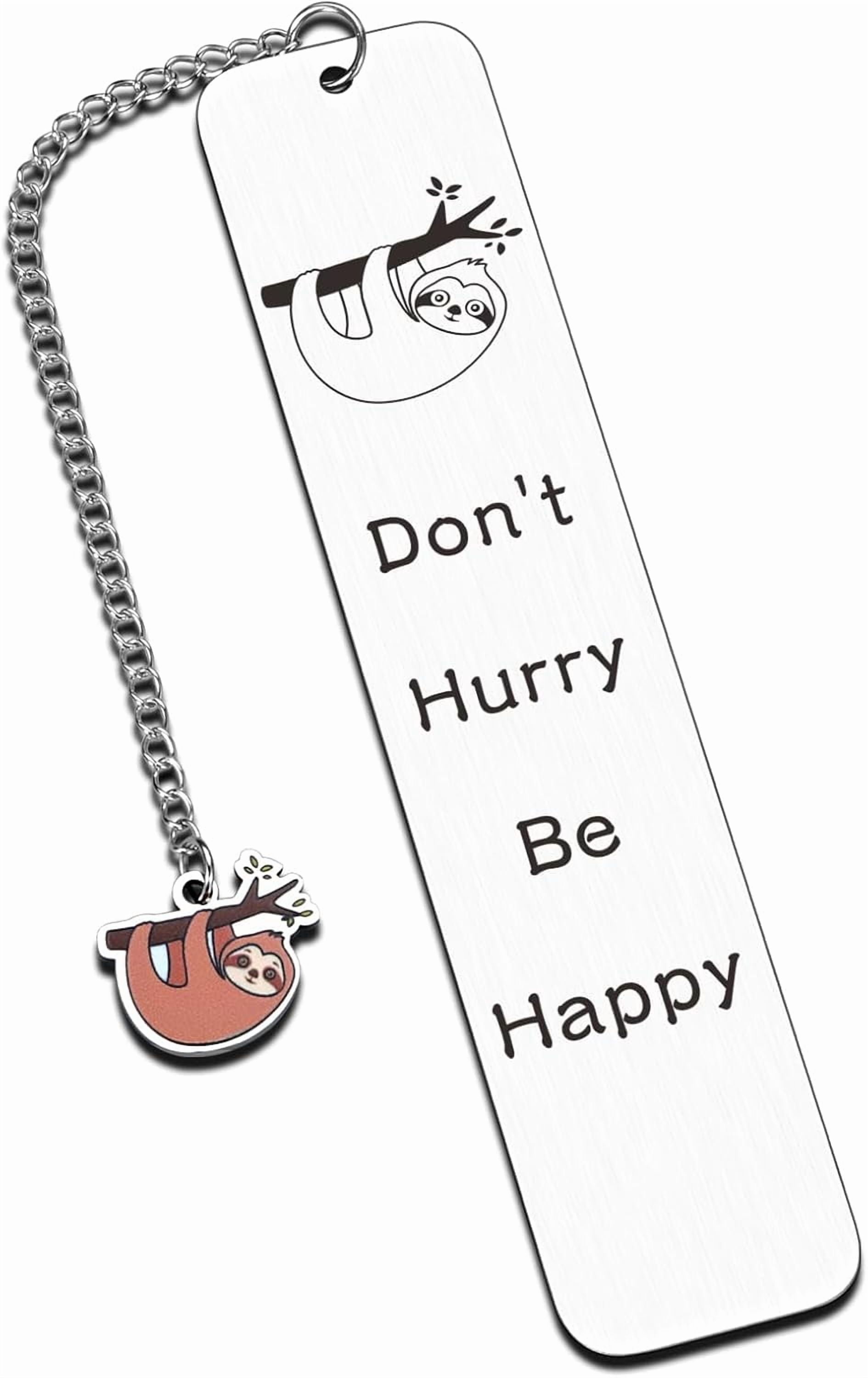 Sloth Bookmarks for Women & Teens, Cute Sloth Lovers Gifts for Back to ...