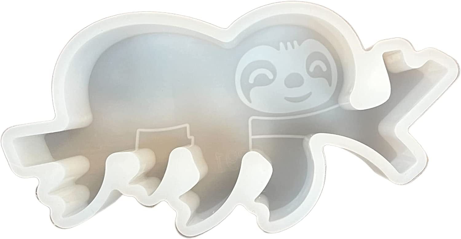 Sloth Car Freshie Silicone Mold for Scented Aroma Beads 2x4.75x1 ...