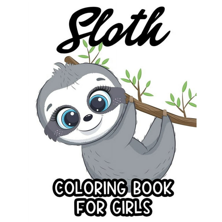 baby sloth coloring pages