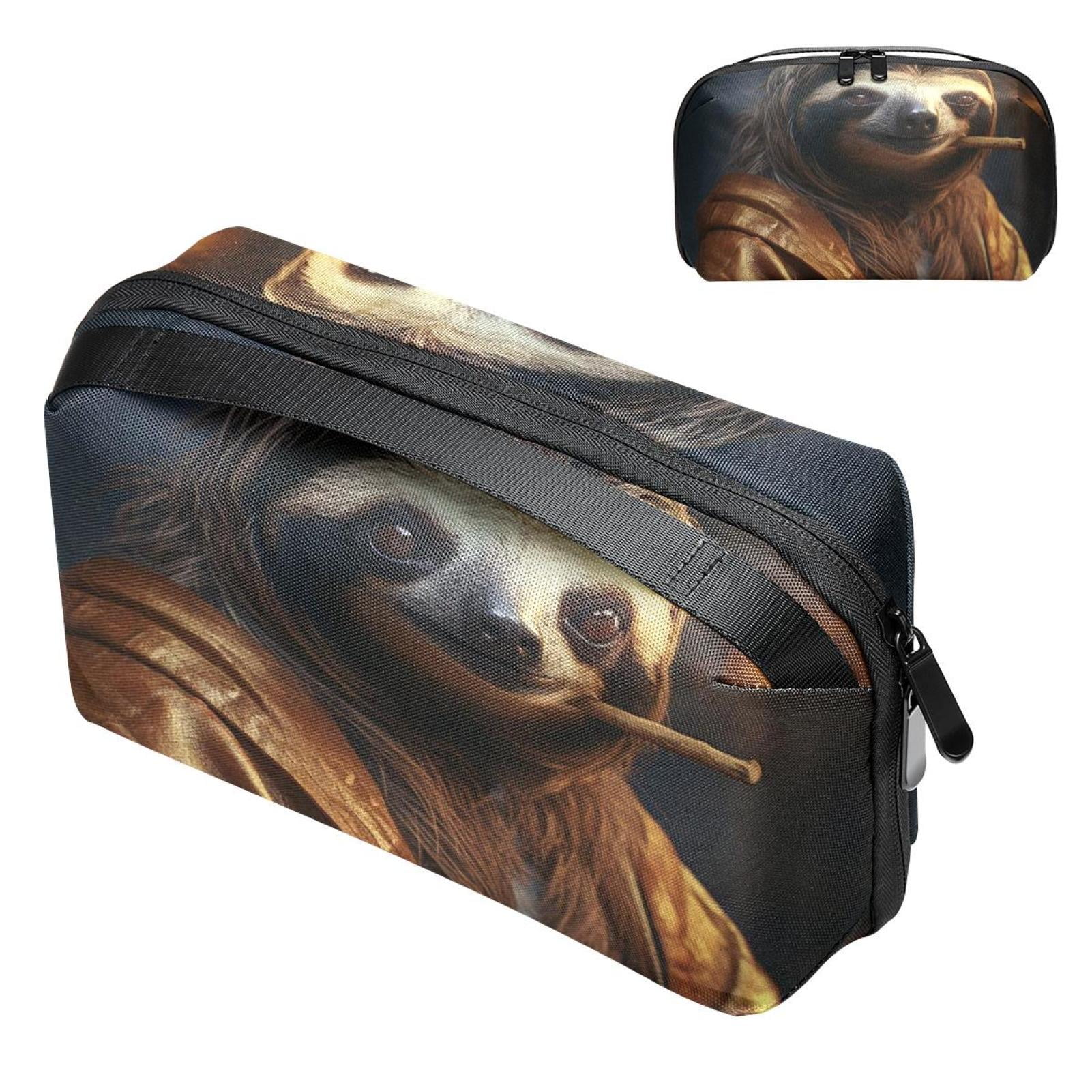 Sloth Hard Drive Case Travel Bag Cord Charger Organizer for Purse ...
