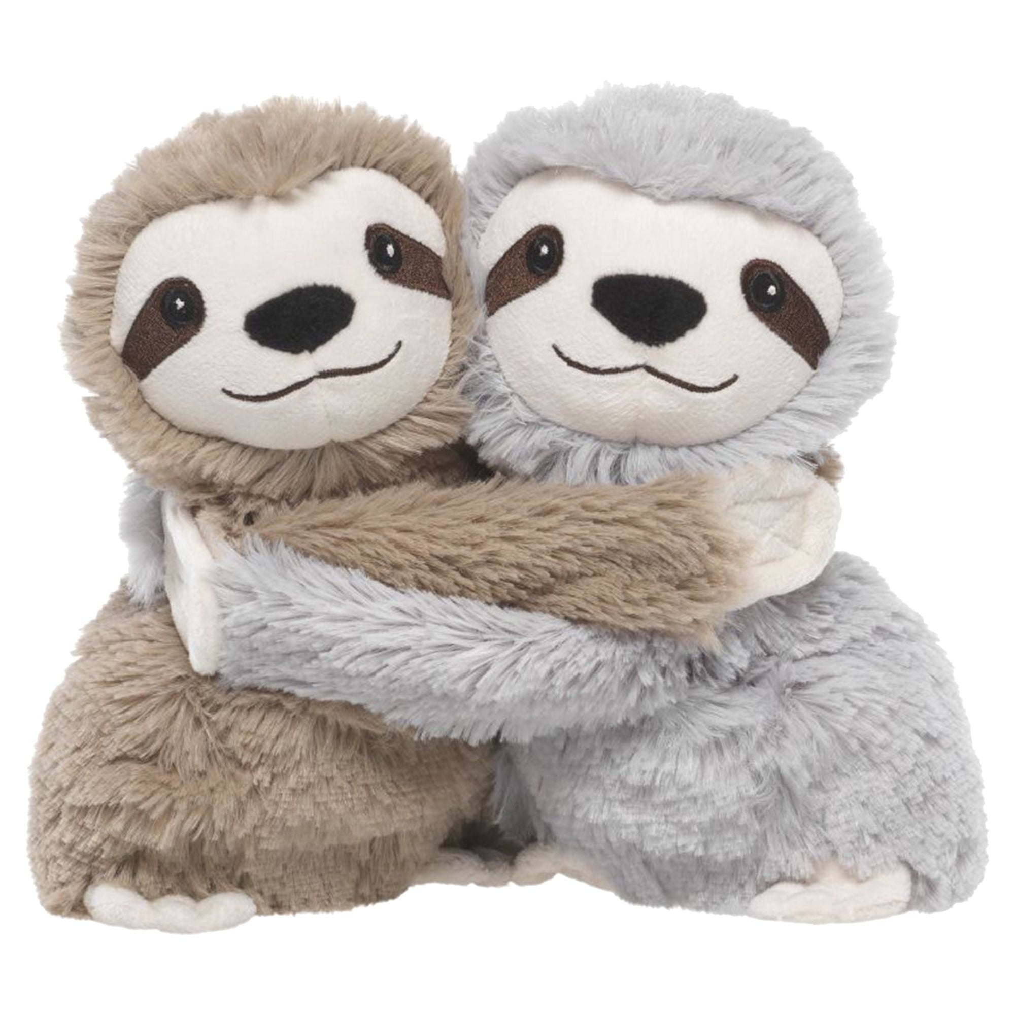 Warmies Plush Animal Toy: Microwavable & Scented Sloth Hugs Comforter ...