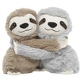 Warmies Plush Animal Toy: Microwavable & Scented Sloth Hugs Comforter ...