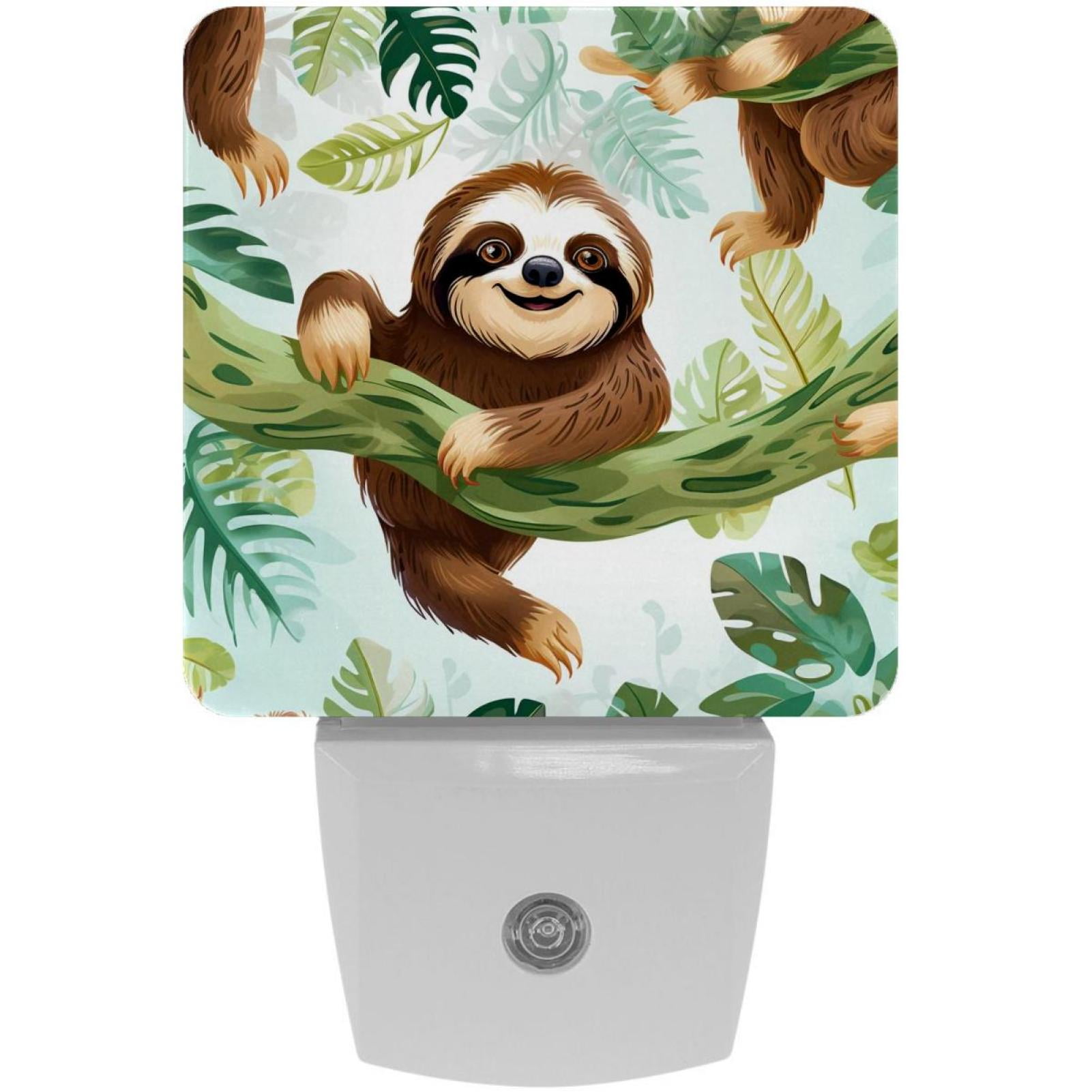 Sloth LED Square Night Light - Energy Efficient and Stylish ...