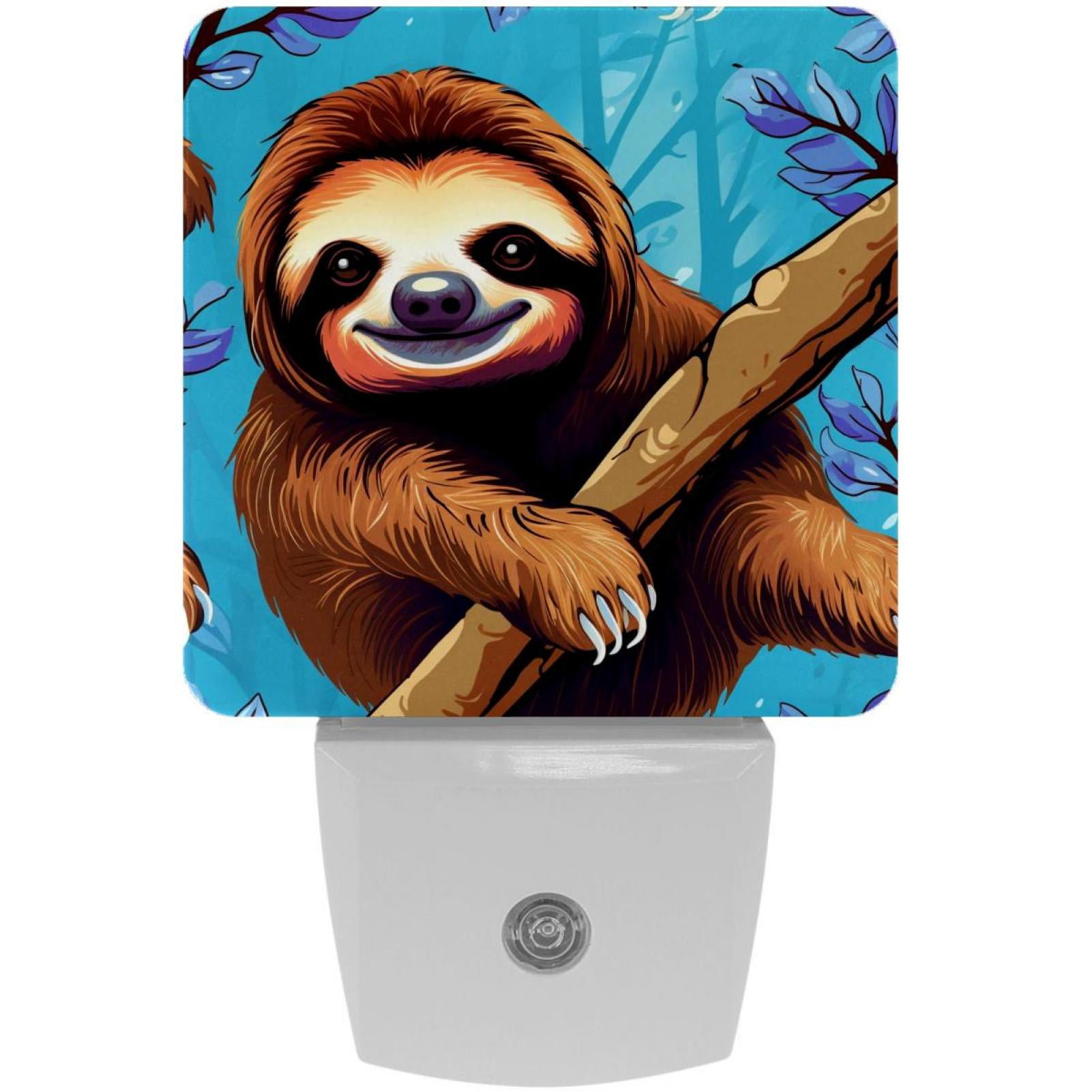 Sloth LED Square Night Lights - Compact and Multifunctional ...