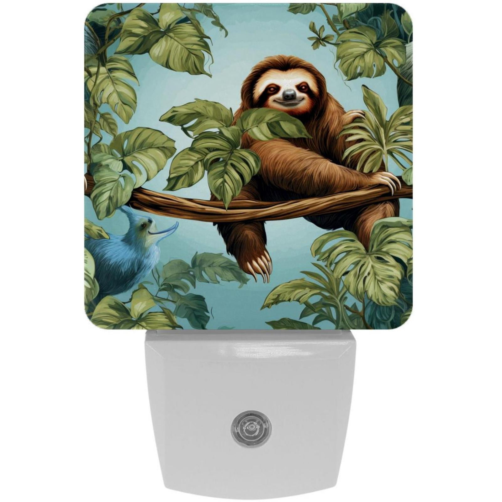 Sloth LED Square Night Lights: Energy-Efficient and Stylish ...