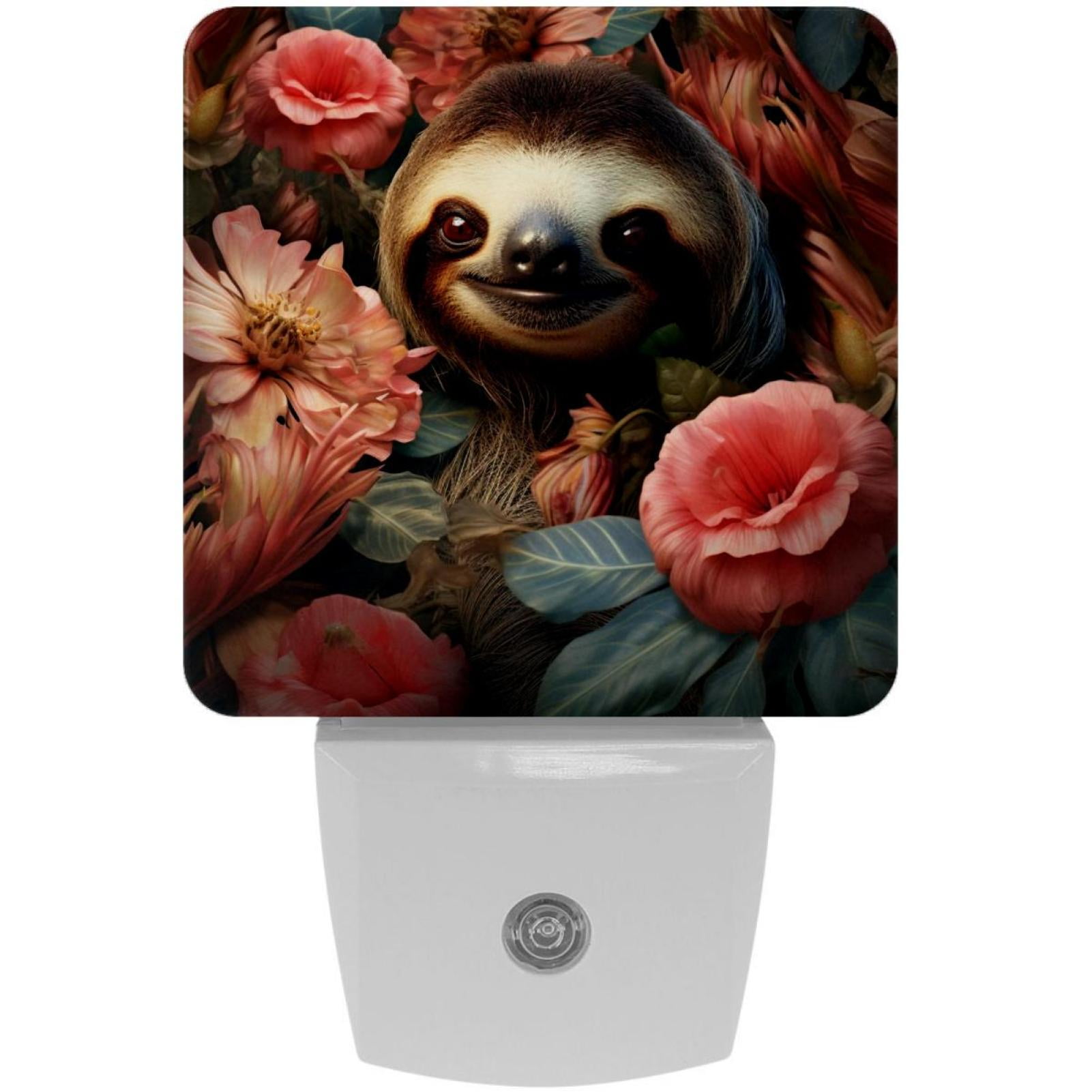 Sloth LED Square Night Lights - Energy Efficient and Stylish Room ...
