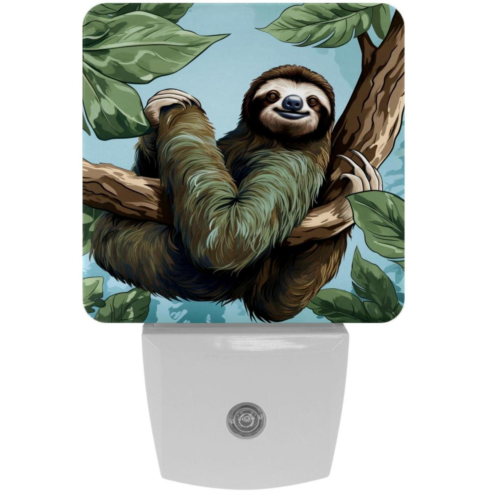 Sloth LED Square Night Lights - Illuminating Your Space with Style ...