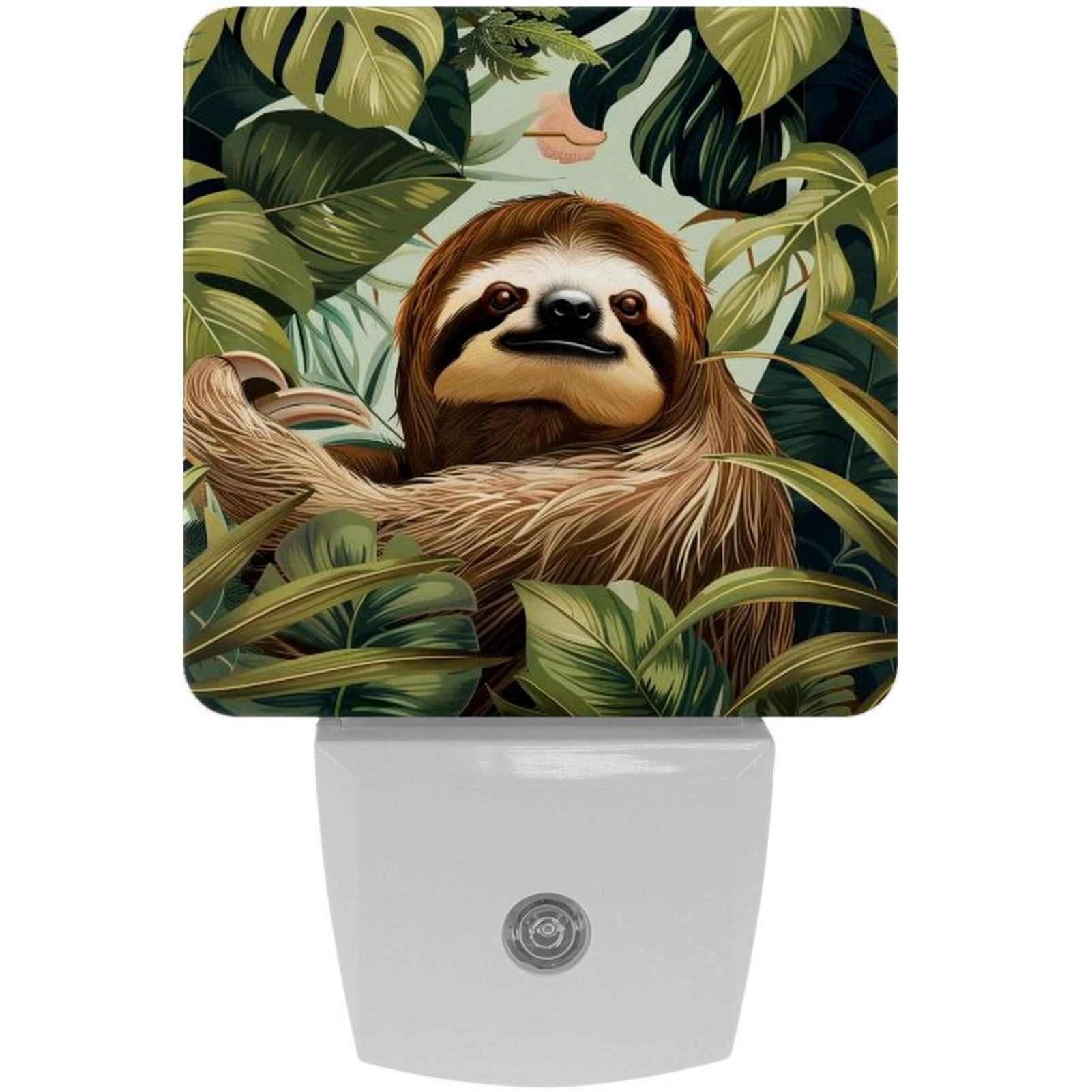 Sloth LED Square Night Lights: Innovative Illumination for a Relaxing ...