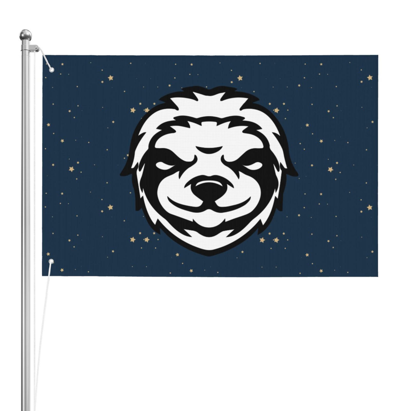Sloth Logo Flag Double Sided Flag 2x3ft For Home/Company/Indoor Outdoor ...
