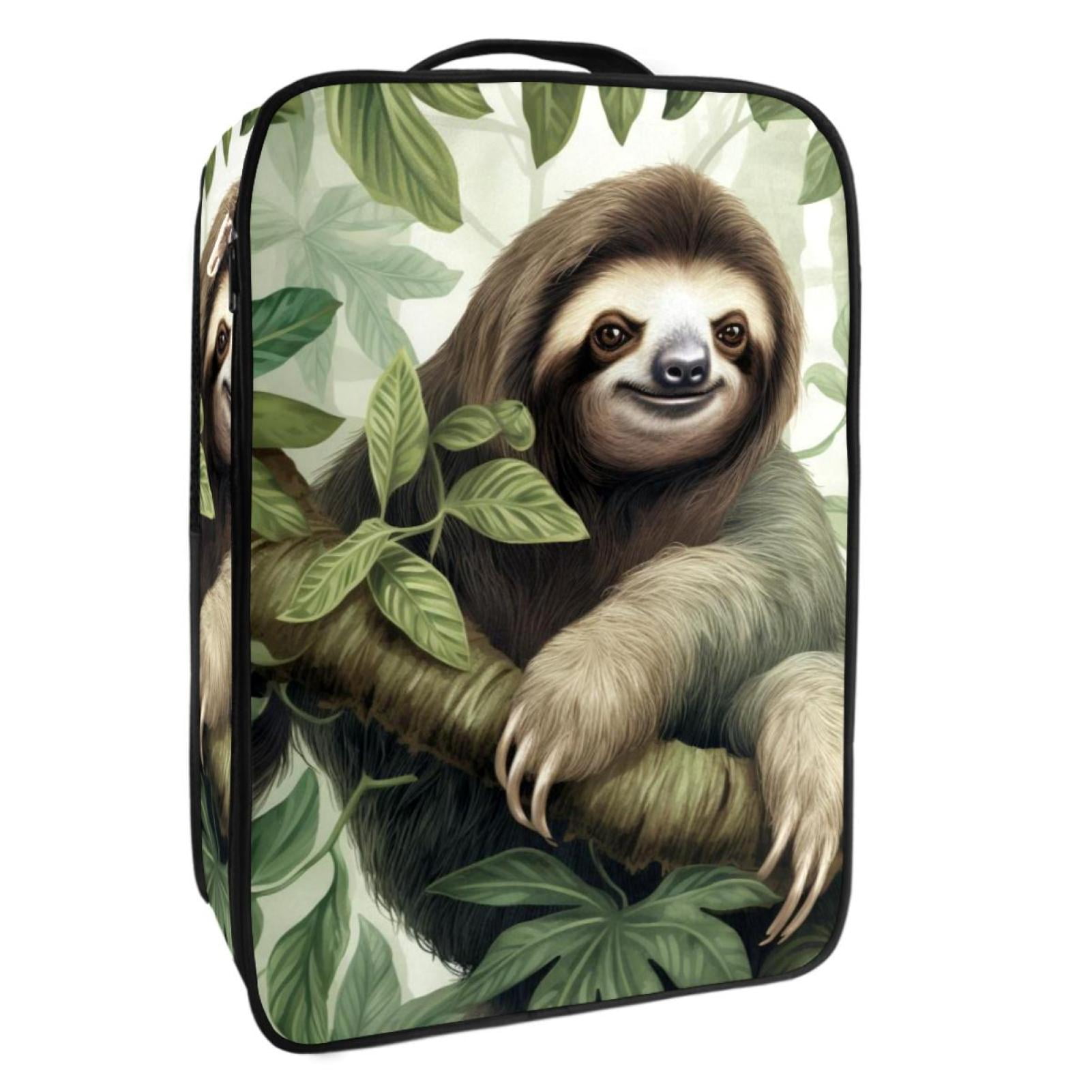 Sloth Polyester Shoe Boxes Organizer Storage Container - 23x31cm/9x12in ...