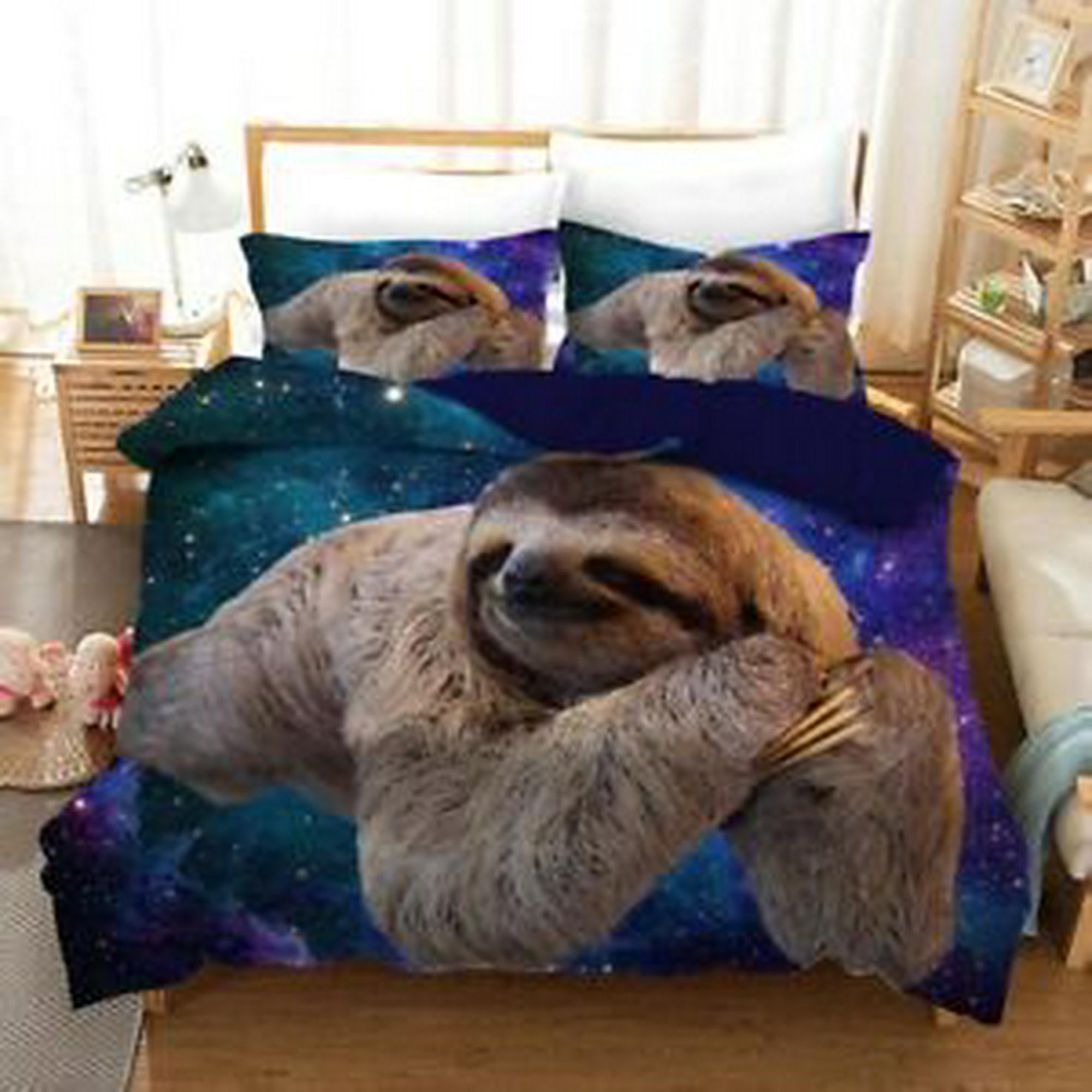Sloth Quilt/Duvet/ Cover Set Single Double s - Walmart.com