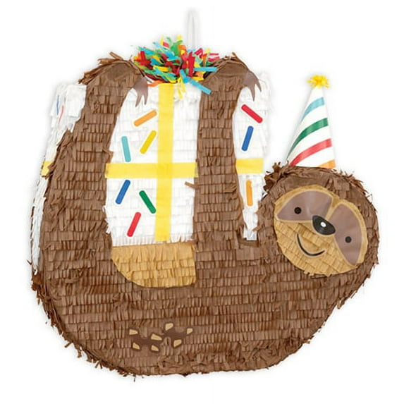 Sloth Shaped Drum Pinata - Walmart.com
