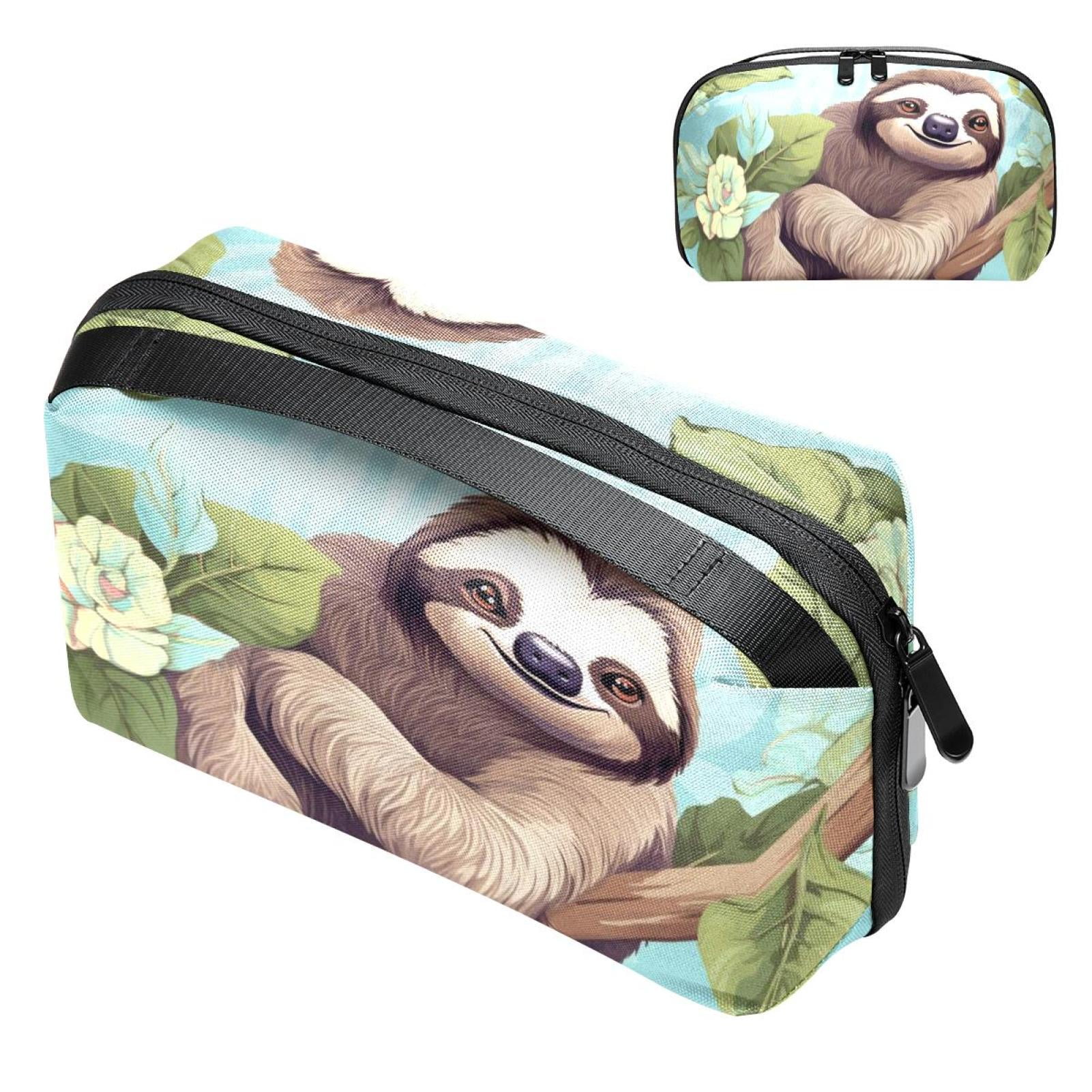 Sloth Travel Organizer Waterproof Oxford Cloth Storage Pouch for Small ...