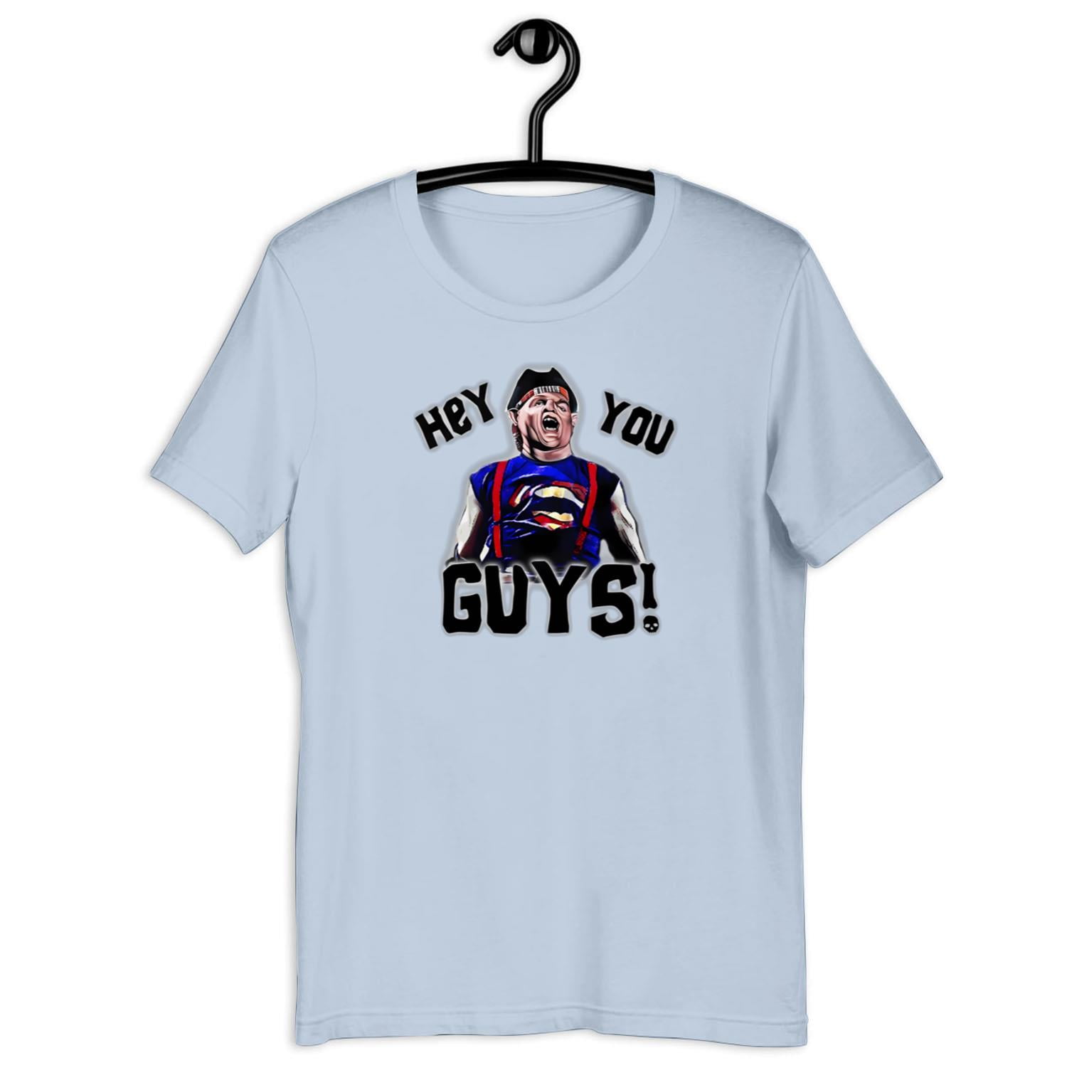 Sloth tshirt Goonies hey you guys 80s classic tee-TH39280 - Walmart.com