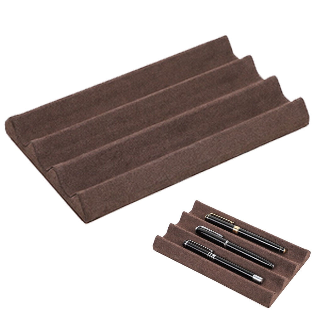 Slotted 3 Slots Pen Tray Pen Holder Display Desktop Organizer ...