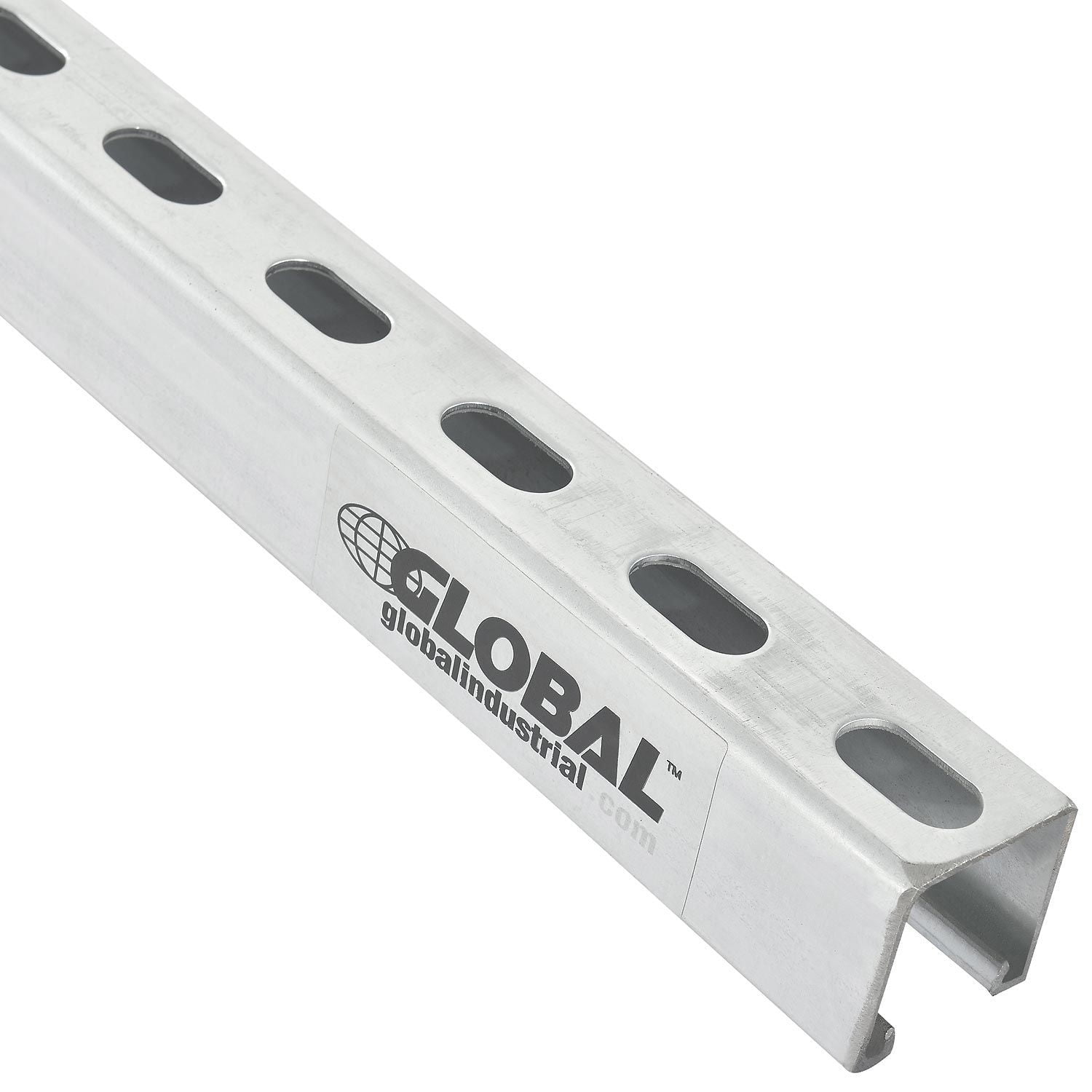 Slotted Channel, 12 Gauge, Pre-Galvanized Zinc Plated, 1-5/8" x 1-5/8 ...