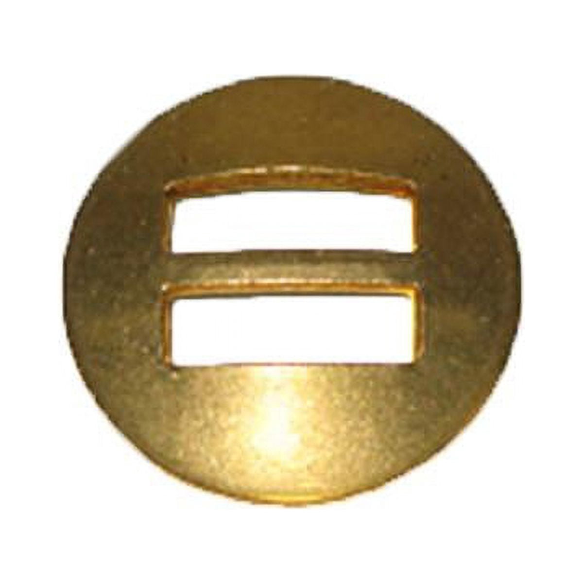 Slotted Concho Solid Brass 1