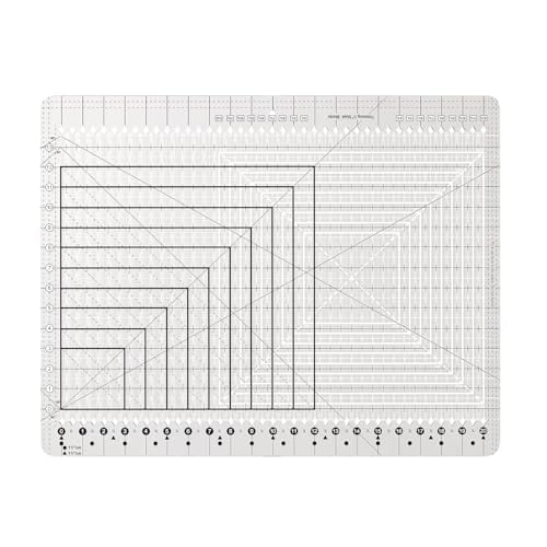 Slotted Quilting Ruler 17-3/4in x 22in - Ruler for Quilting with Laser ...