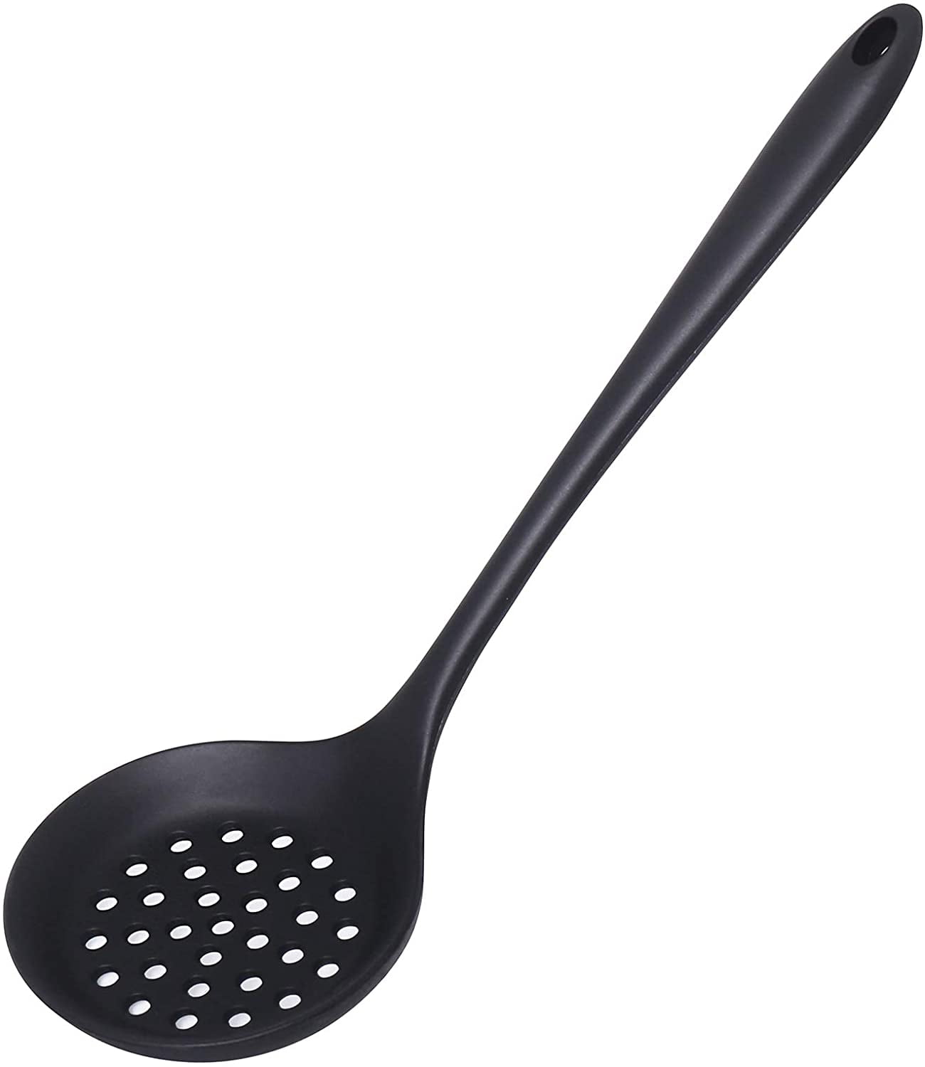 **slotted spoon, heatproof skimmer strainer slotted spoon, seamless one ...