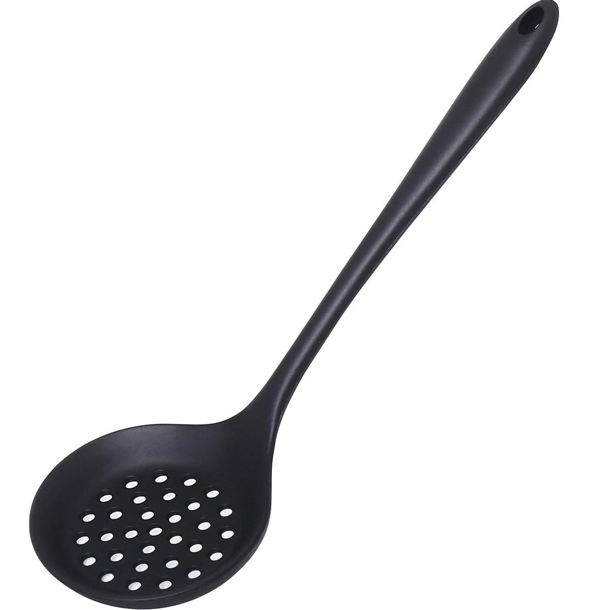 Slotted Spoon,Heatproof Skimmer Strainer Slotted Spoon,Seamless One ...