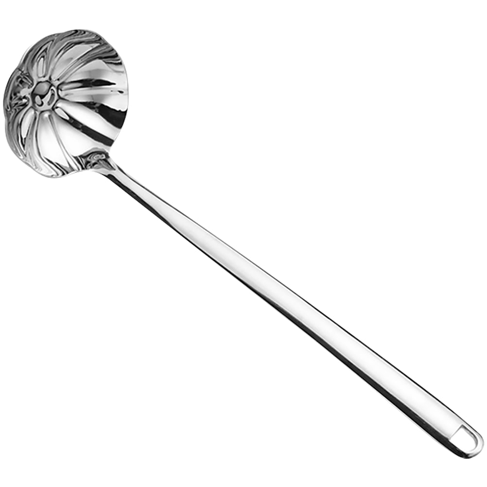 Slotted Spoon Poached Egg Kitchen Ladle Stainless Steel for Home Metal ...