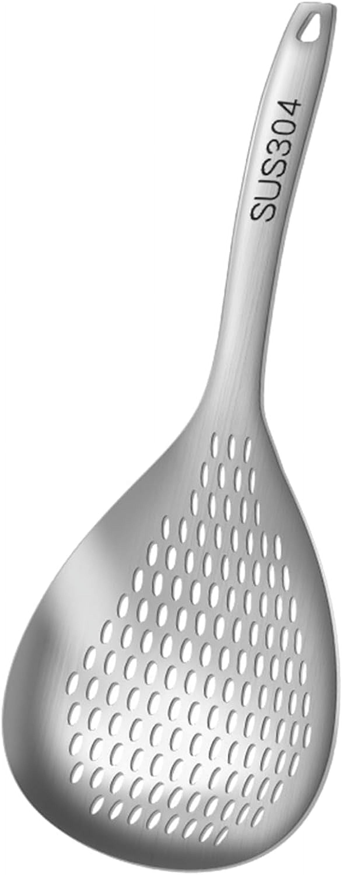 Slotted Spoon Reliable Ladle Spoon Perfect For Deep Frying And Stir ...